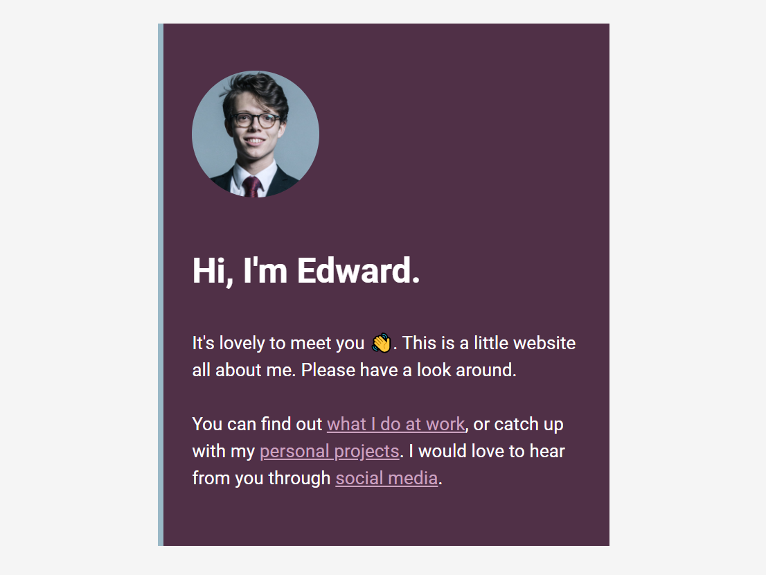 Edward Ricketts | Home